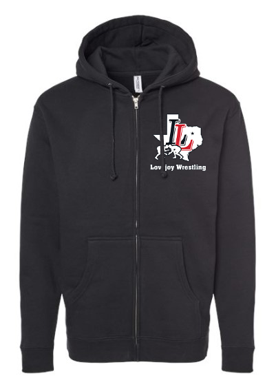 Lovejoy Wrestling Full-Zip Hoodie – American Wrestler